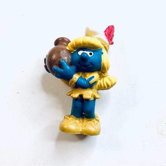 Smurfs | Toys | Vintage Indian Princess Smurfette Toy Figure Rare ...